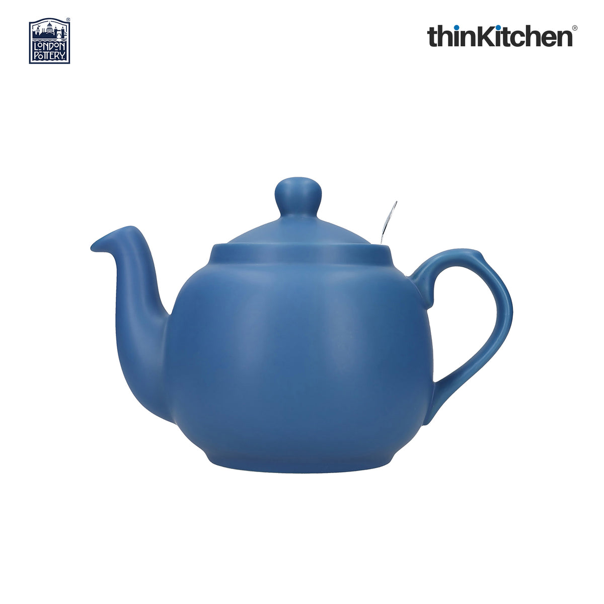 London Pottery Farmhouse Teapot, Nordic Blue, Four Cup - 1200ml | t...