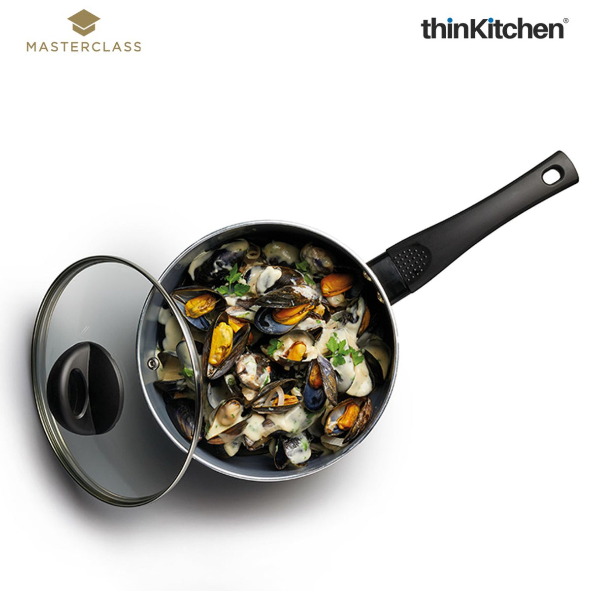 MasterClass Saucepan, 18cm | thinKitchen
