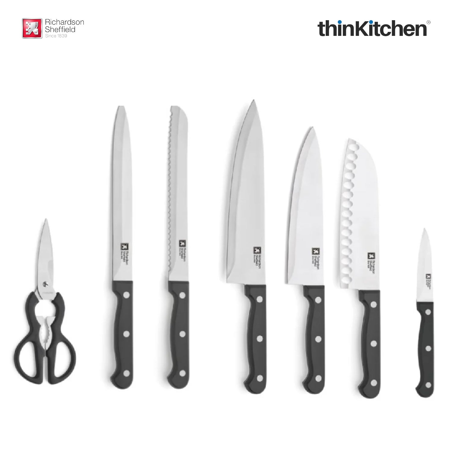 Buy Richardson Sheffield Artisan 7 Pc Knife Set Online at thinKitchen